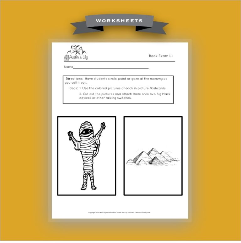Egyptian Mummies - Austin & Lily