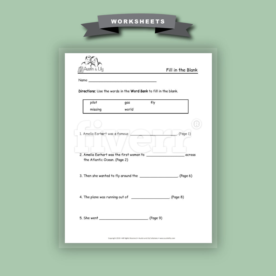 Amelia Earhart Biography - Austin & Lily